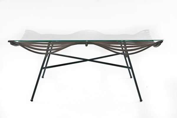 Wave rattan coffee table – Hemma Online Furniture Store Singapore